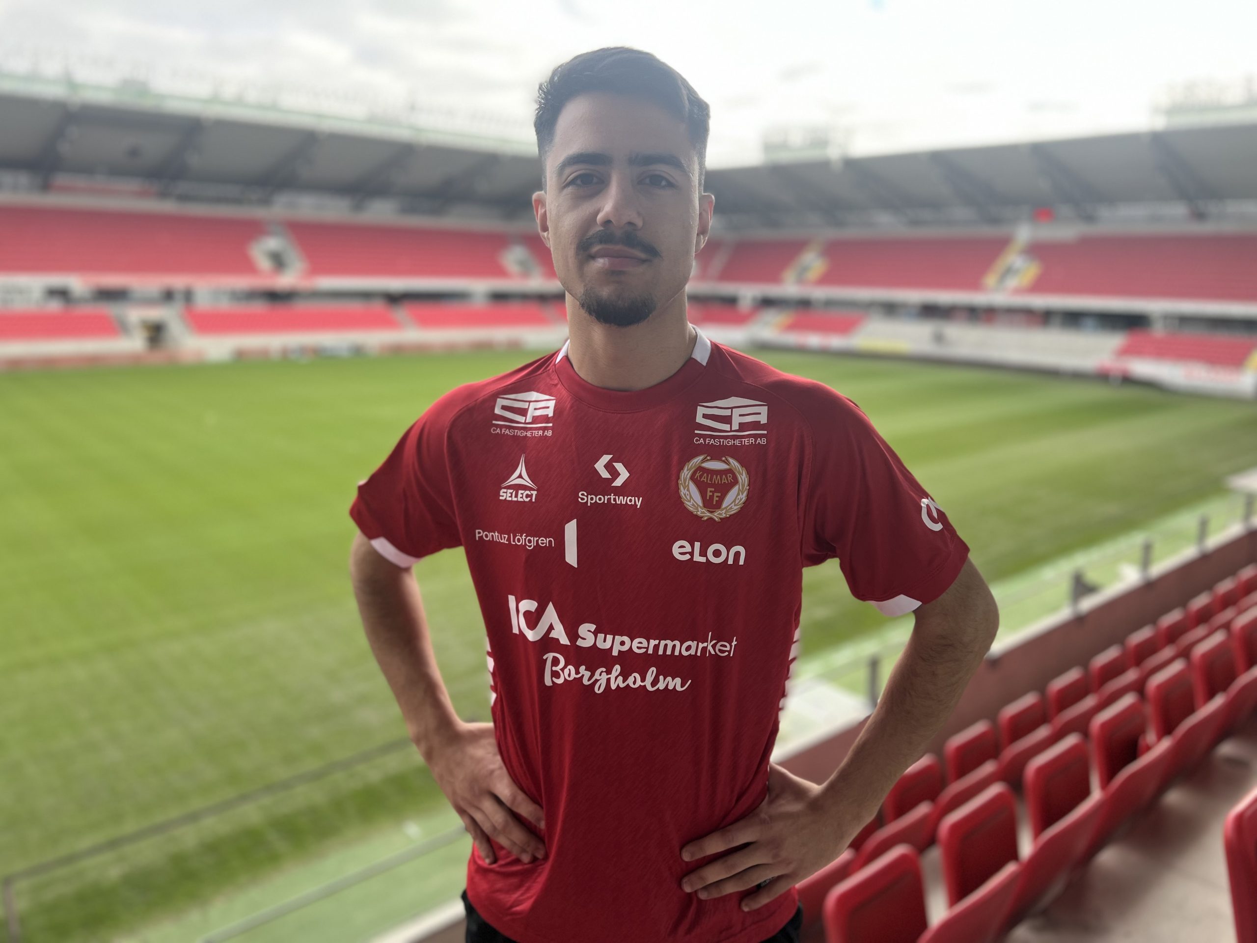 Välkommen till KFF, Arash Motaraghebjafarpour! - Kalmar FF