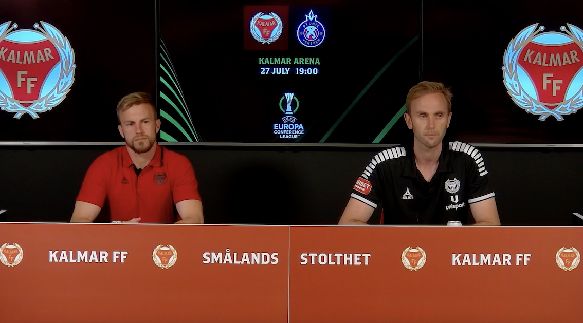 Presskonferens inför Kalmar FF- FC Pyunik - Kalmar FF