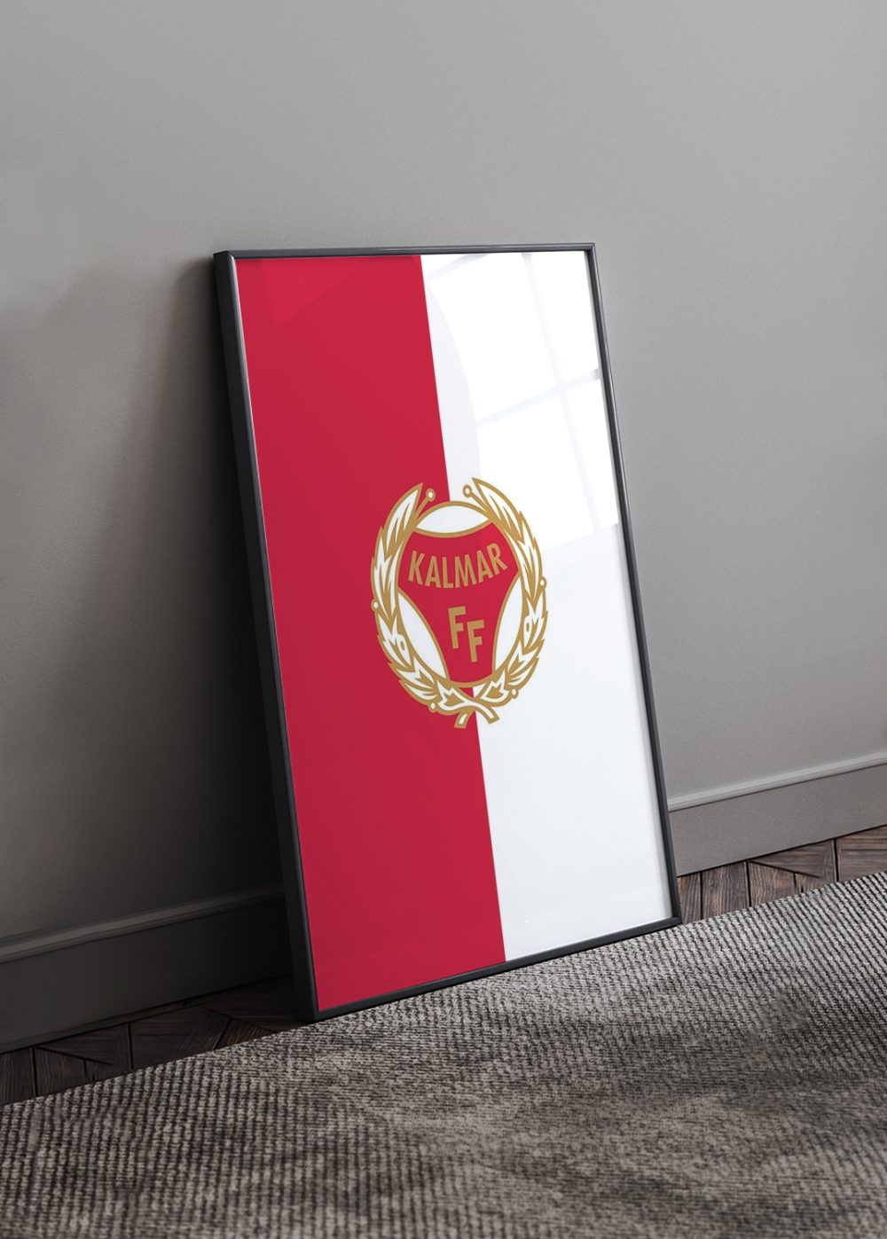 Inred hemmet eller kontoret med Kalmar FF-posters - Kalmar FF