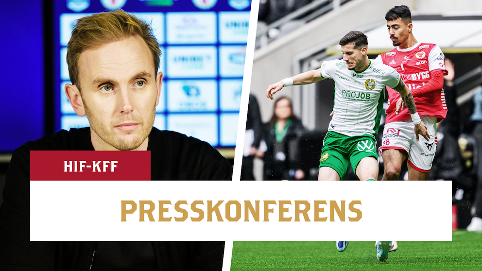 Presskonferensen efter Hammarby IF-Kalmar FF - Kalmar FF