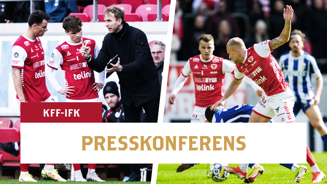 Presskonferens efter KFF-IFK - Kalmar FF